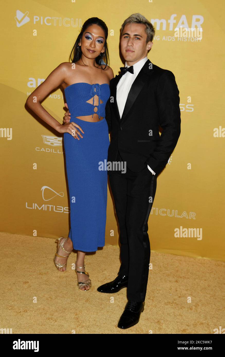 WEST HOLLYWOOD, CA - NOVEMBER 03: (L-R) Sri Ramesh and Chris Olsen ...