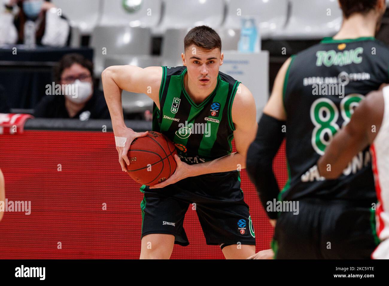 Neno Dimitrijevic of Club Joventut Badalona during the 7 days Eurocup ...