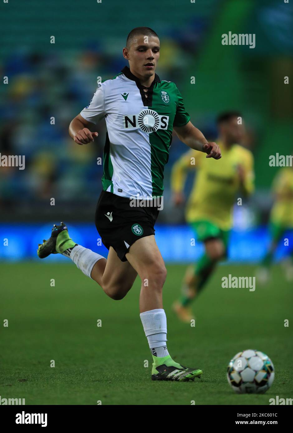 Eduardo Quaresma of Sporting CP in action during the Portuguese League ...
