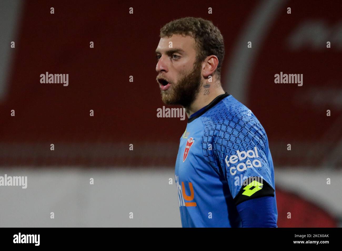 Michele Di Gregorio of Monza during the Match between Monza and Virtus ...