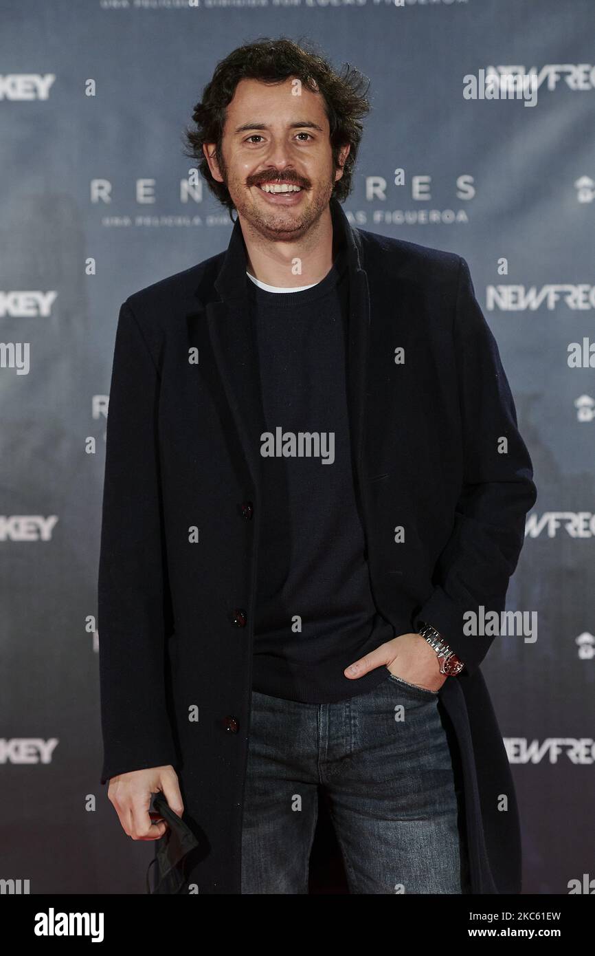 Javier Pereira attends the 'Renaceres' premiere at Gran Principe Pio ...