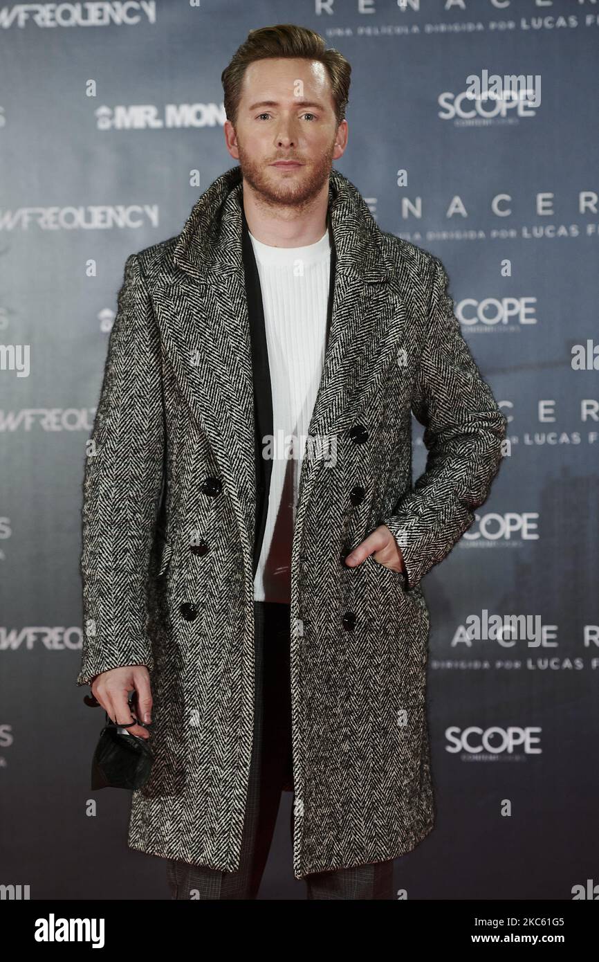 Pablo Rivero attends the 'Renaceres' premiere at Gran Principe Pio ...