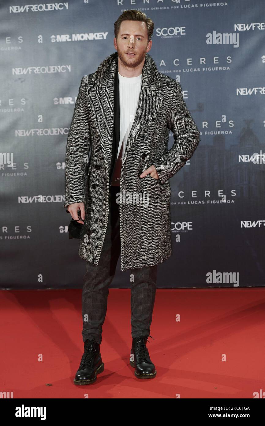 Pablo Rivero attends the 'Renaceres' premiere at Gran Principe Pio ...