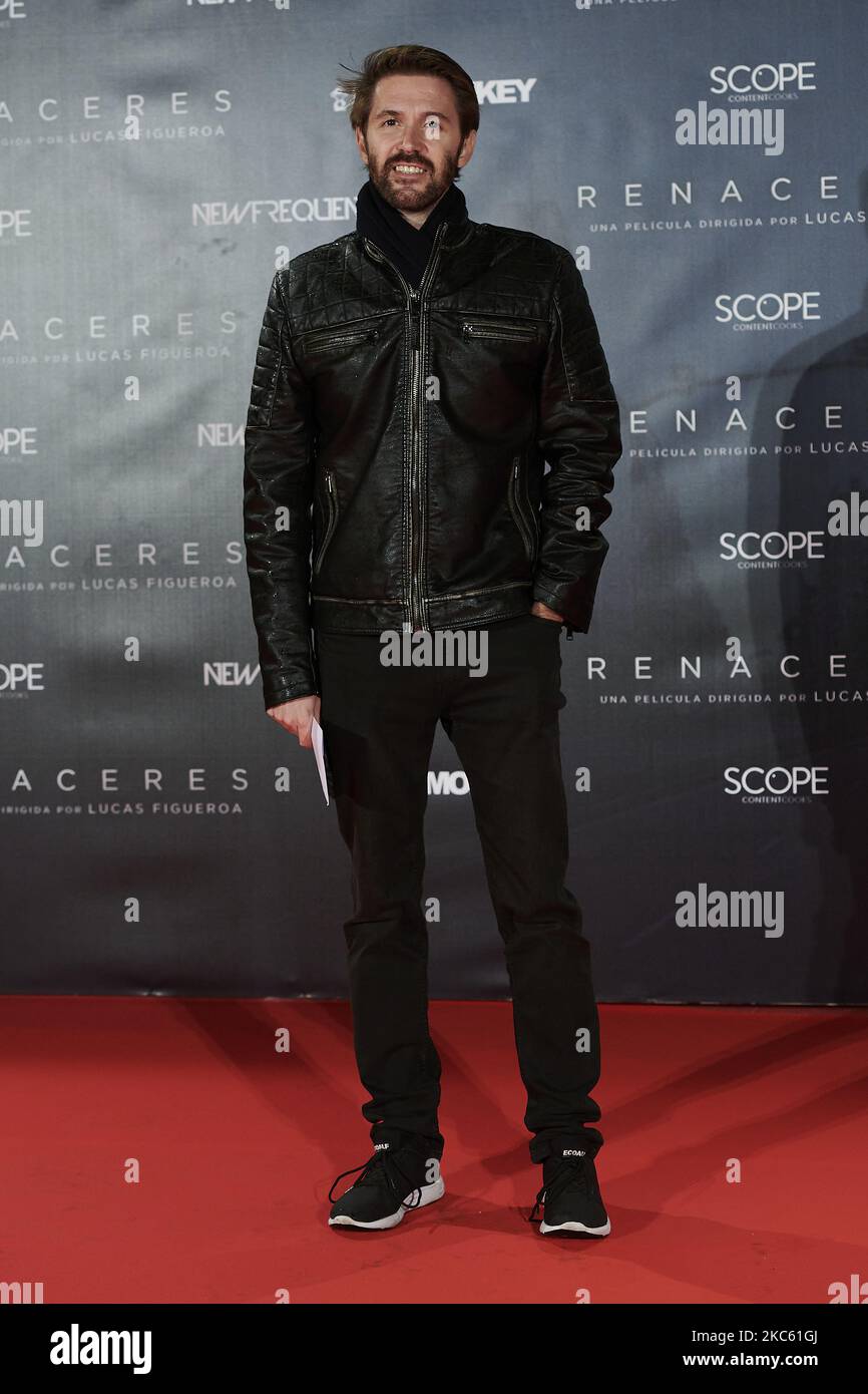 Manuel Velasco attends the 'Renaceres' premiere at Gran Principe Pio ...