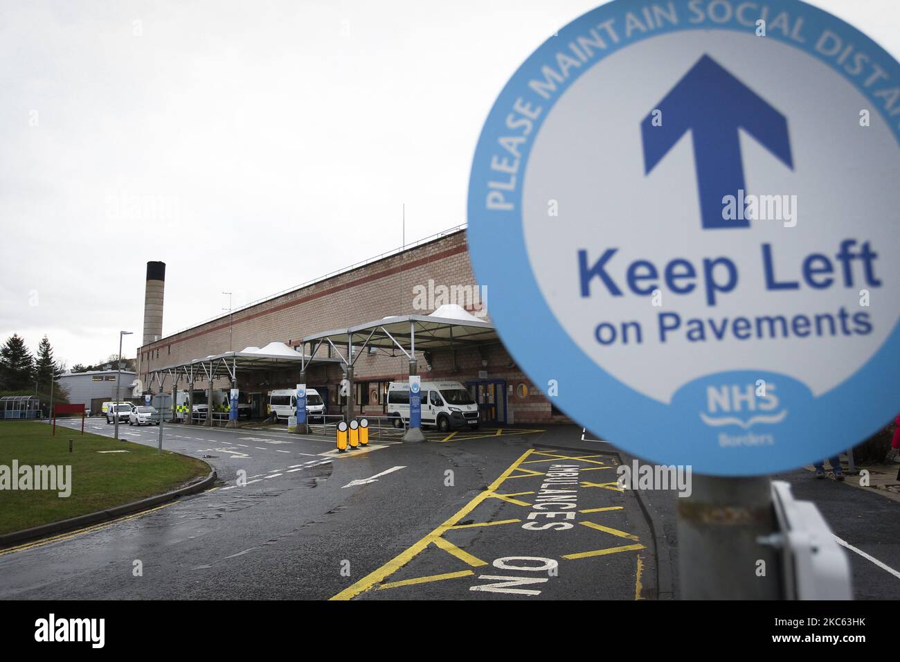 Borders general hospital melrose uk hi-res stock photography and images ...