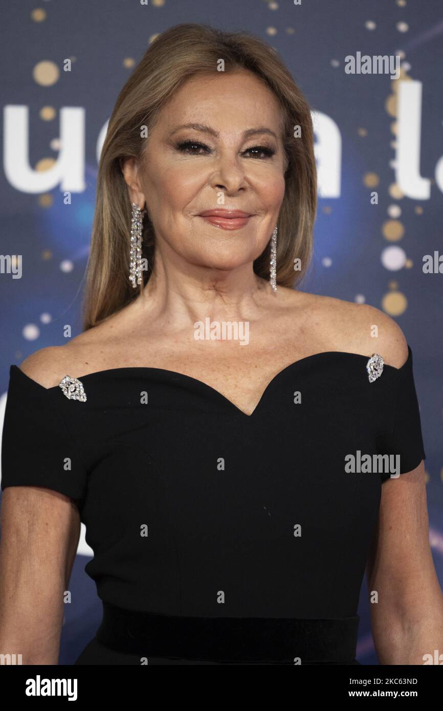 Ana Obregon attends RTVE Christmas Season presentation at Estudio 5 ...