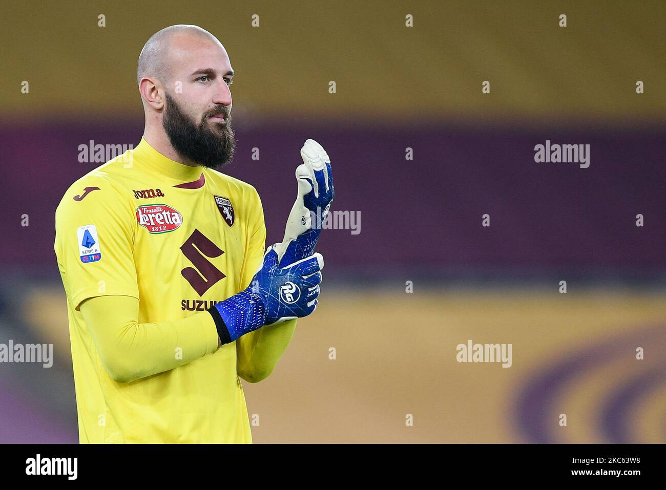 Vanja Milinkovic-Savic of Torino FC looks on during the Serie A match ...