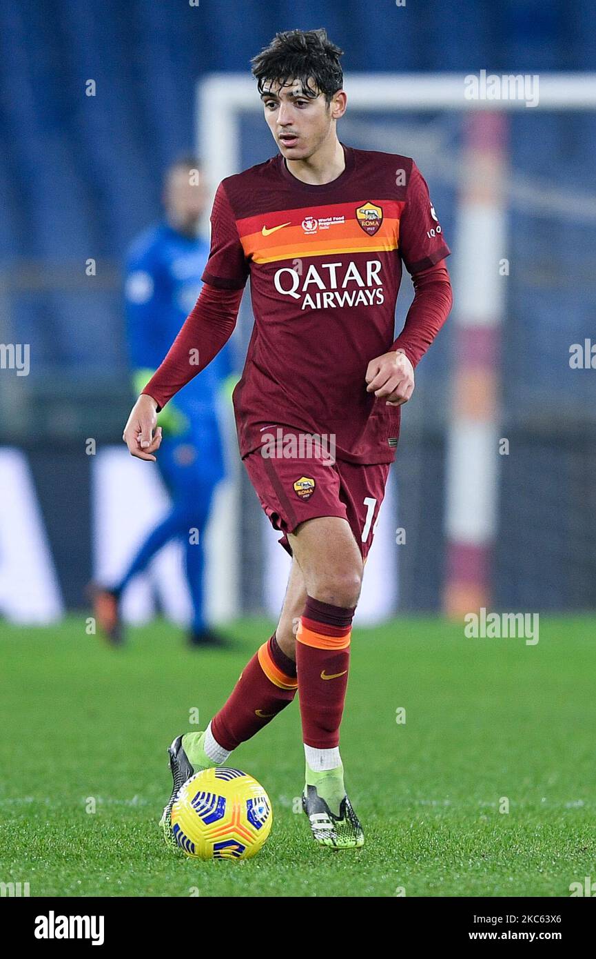 Gonzalo Villar of AS Roma during the Serie A match between AS Roma and ...