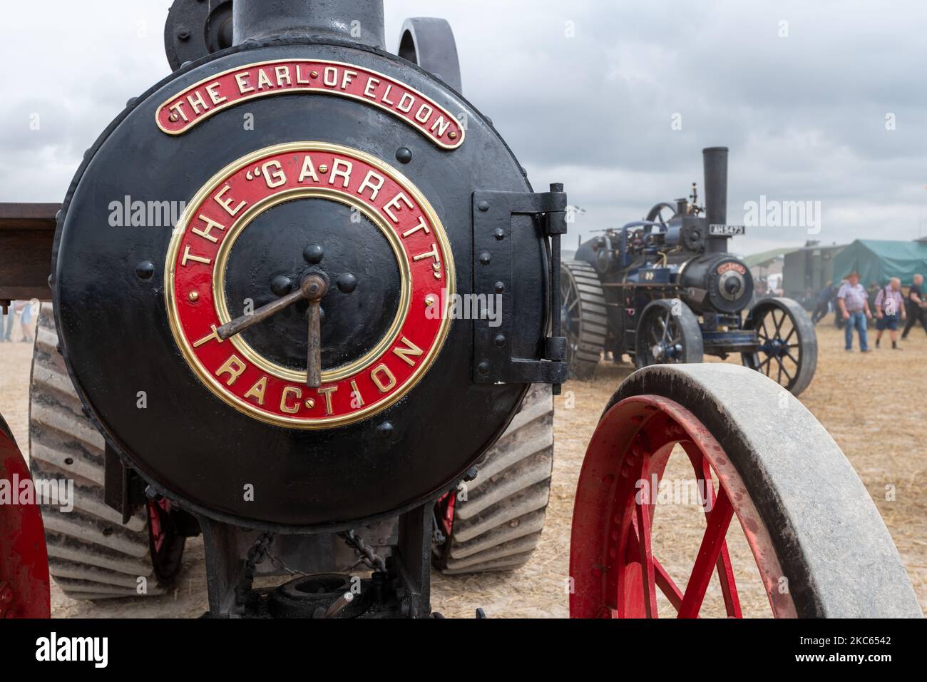 Tarrant Hinton.Dorset.United Kingdom.August 25th 2022.A 1910 Garrett ...