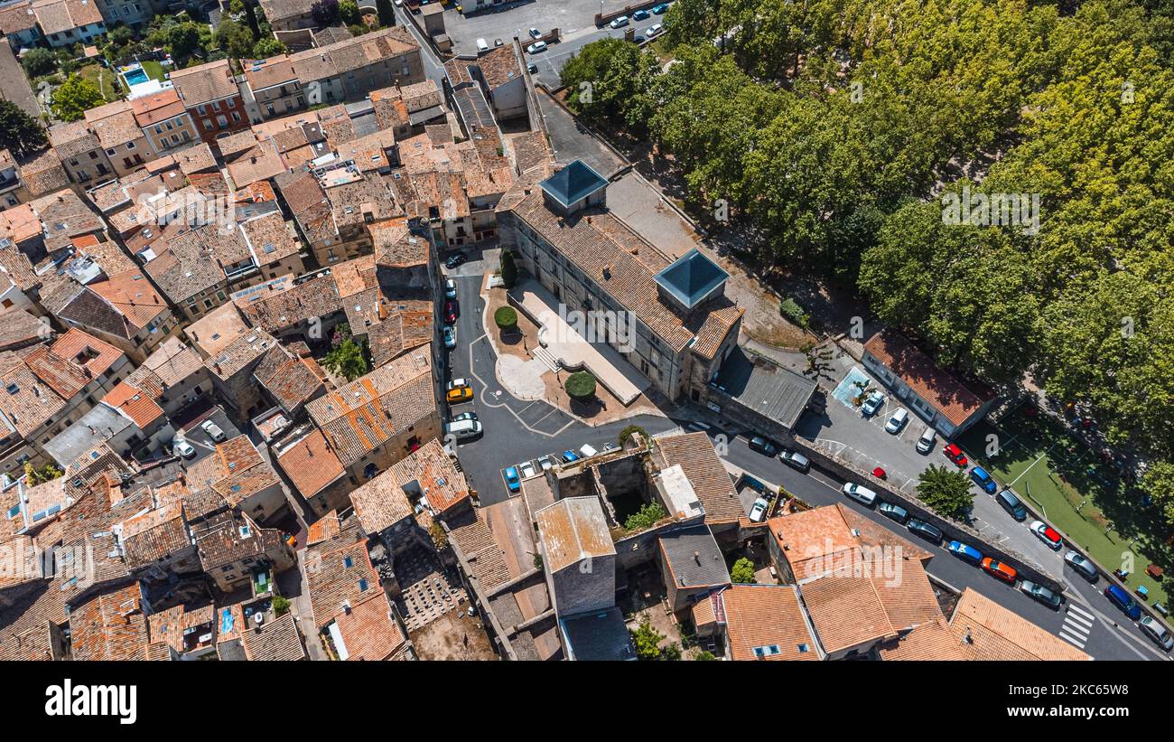 Aerial beautiful shot city on hi-res stock photography and images - Alamy