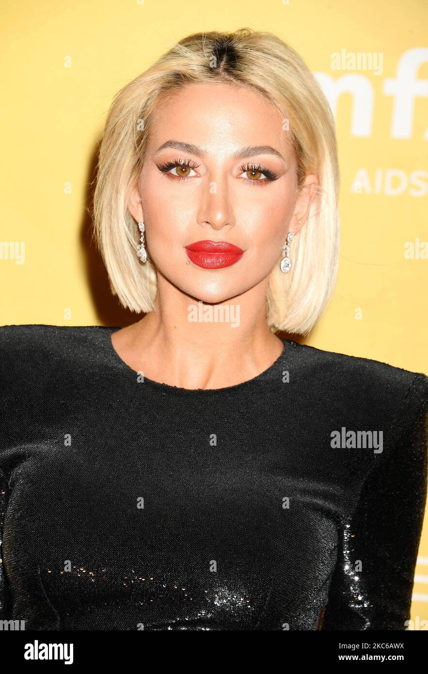 WEST HOLLYWOOD, CA - NOVEMBER 03: Model Roz attends 2022 amfAR Gala Los ...
