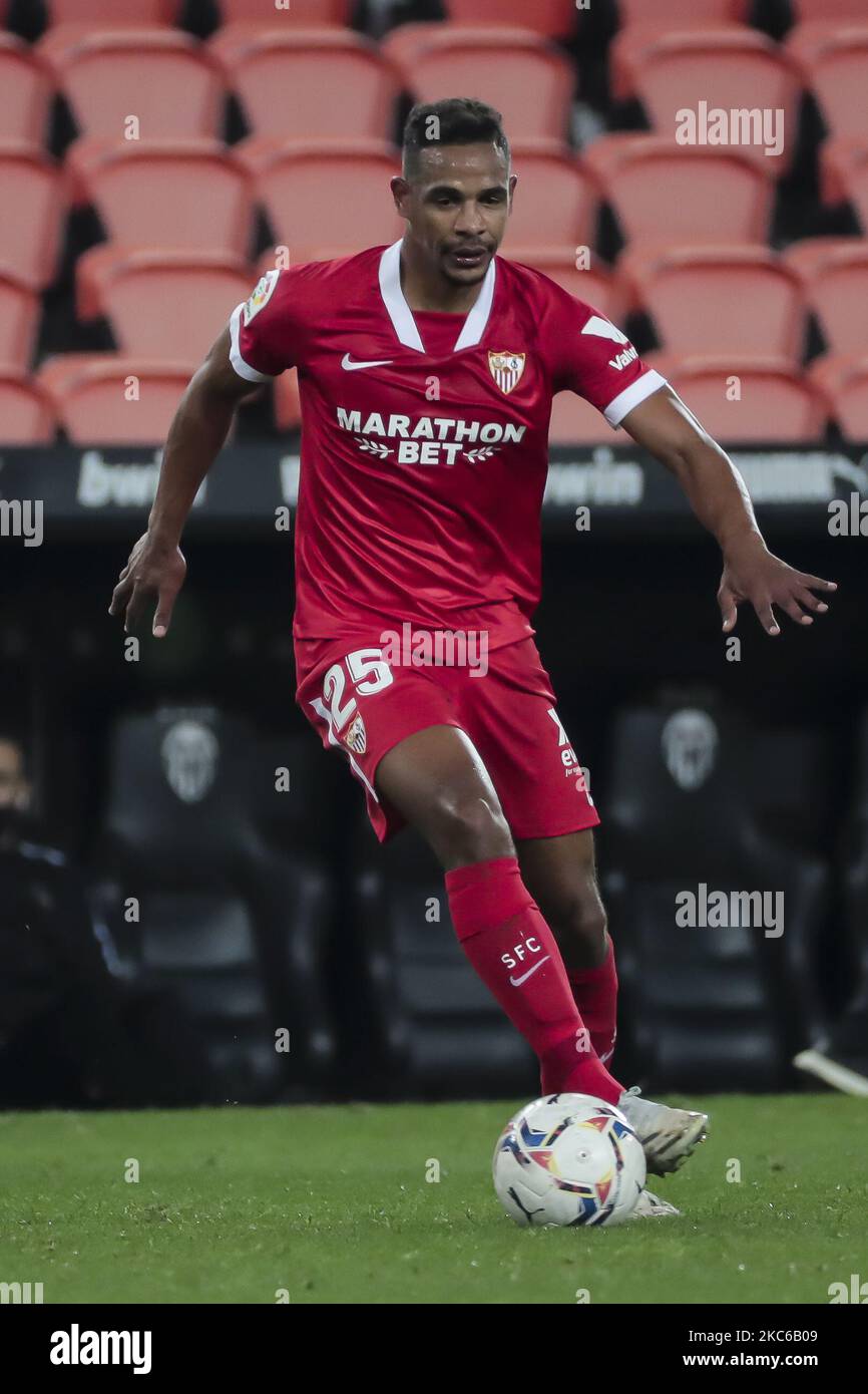 Fernando Francisco Reges of Sevilla FC During spanish La Liga match ...