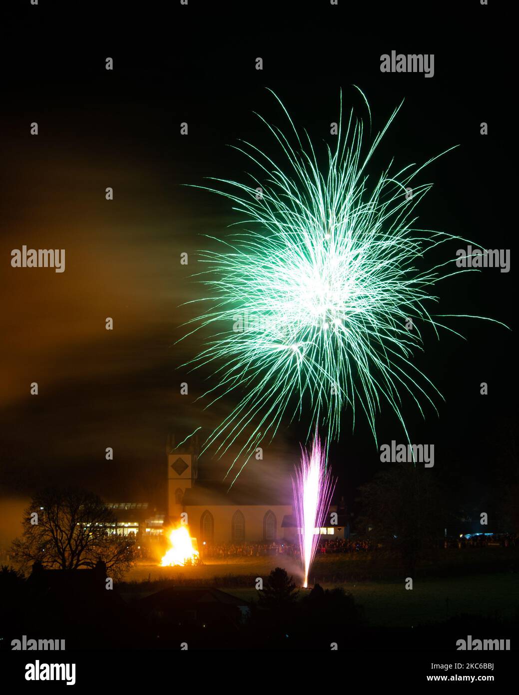 Killearn, Stirling, Scotland, UK. 4th Nov, 2022. Dramatic community ...