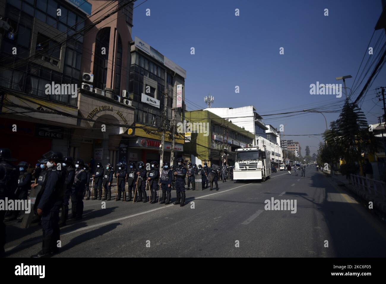 Nepal police security guards hi-res stock photography and images - Alamy