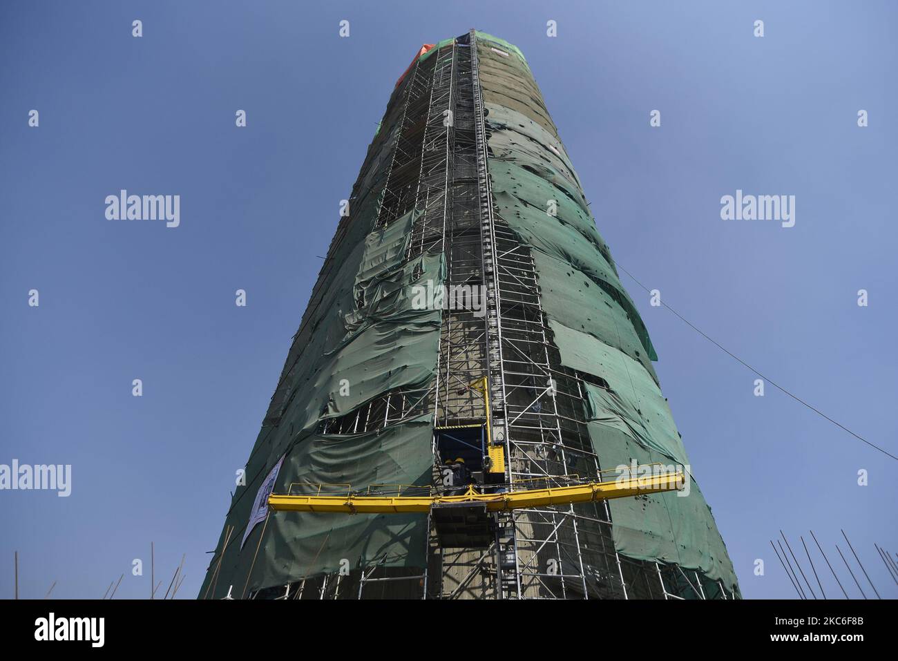 Historic dharahara tower hi-res stock photography and images - Alamy