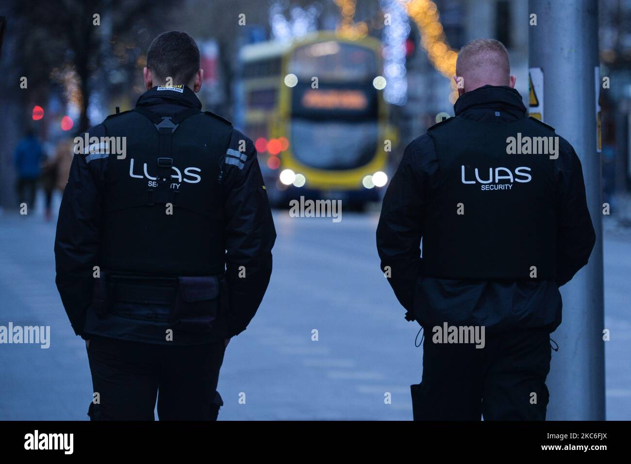 Luas security agents hi-res stock photography and images - Alamy