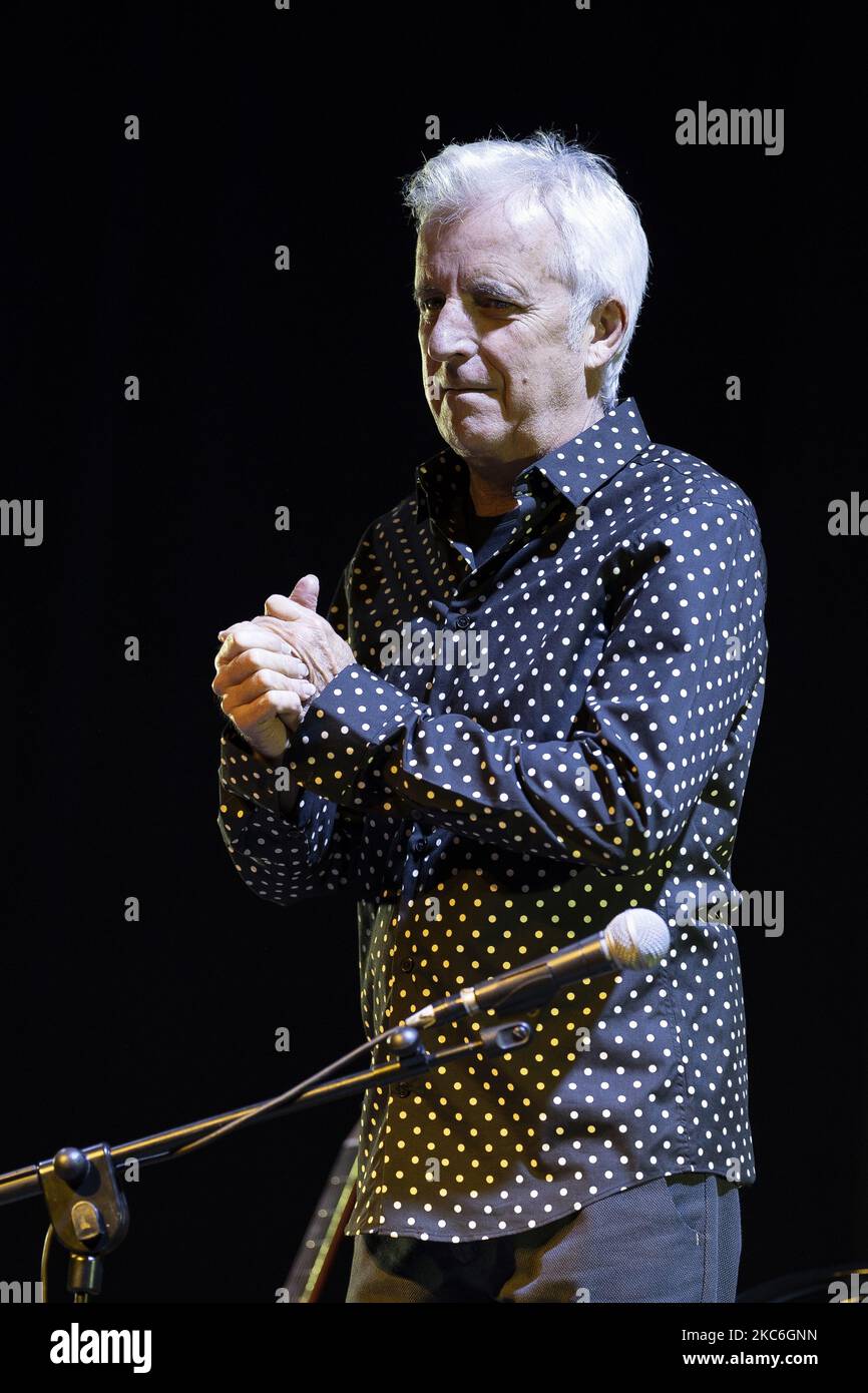 Spanish singer Kiko Veneno performs on stage at Madrid Brillante ...