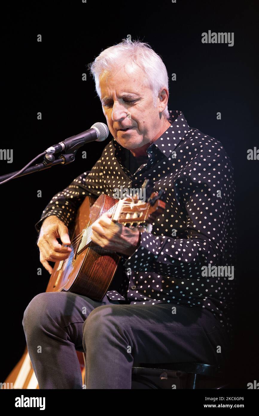 Spanish singer Kiko Veneno performs on stage at Madrid Brillante ...