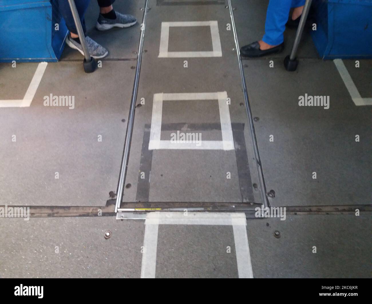 Inside a manila mrt 2 train hi-res stock photography and images - Alamy