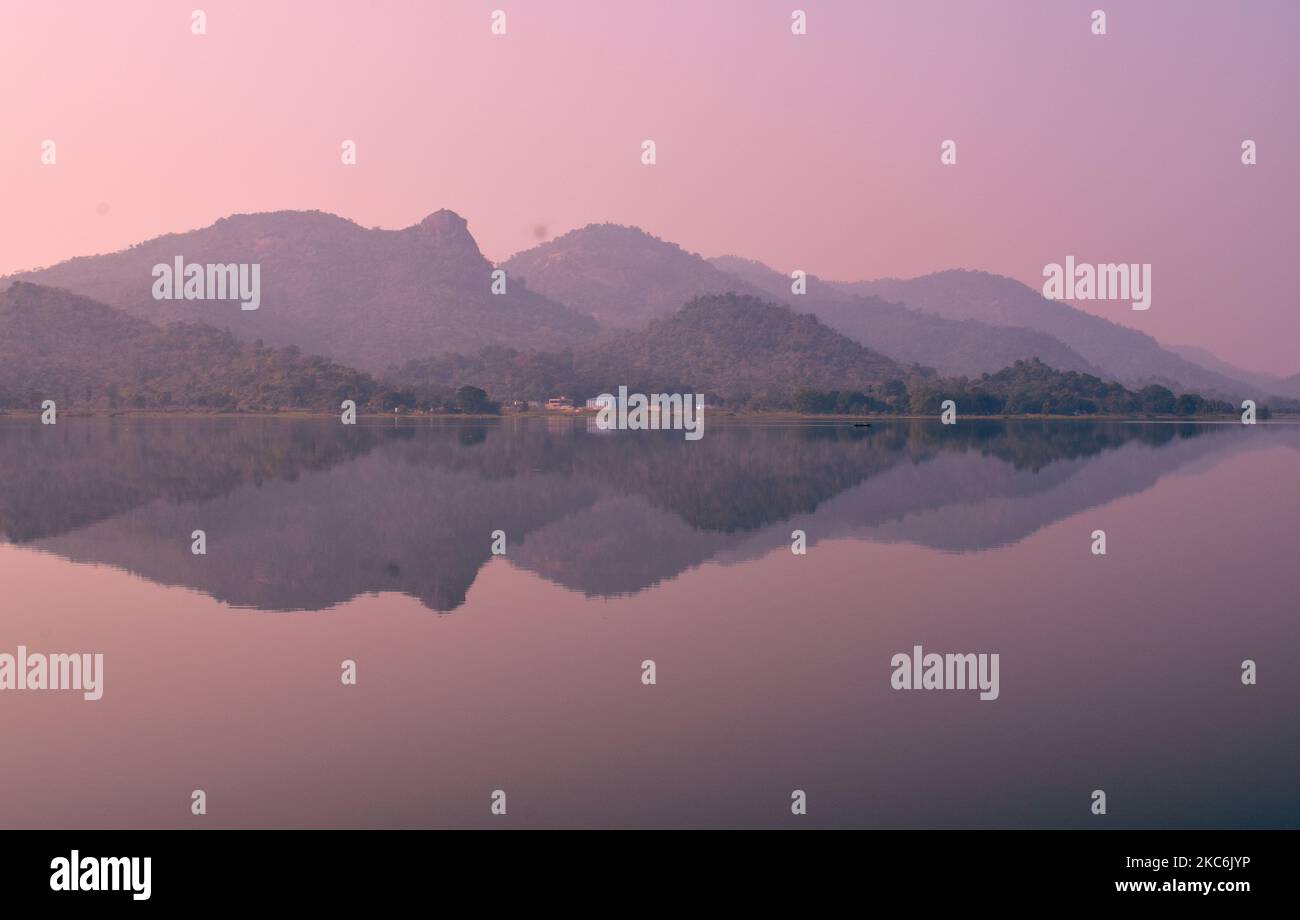 Villagers of the cut-off area in the malkangiri district of the Odisha ...