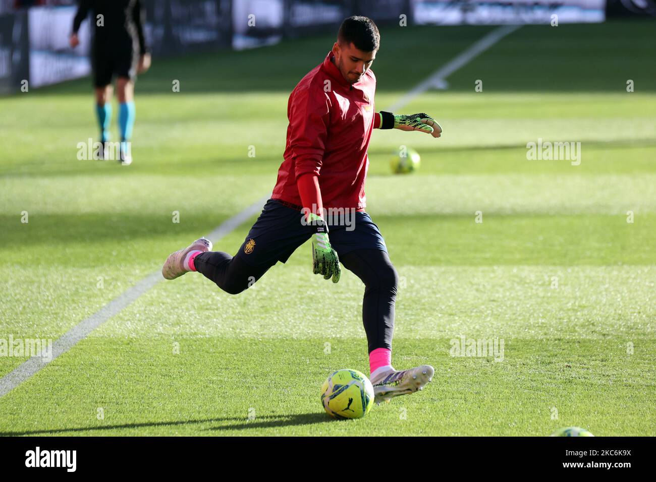 Geronimo Rulli of Villarreal during the spanish league, La Liga ...