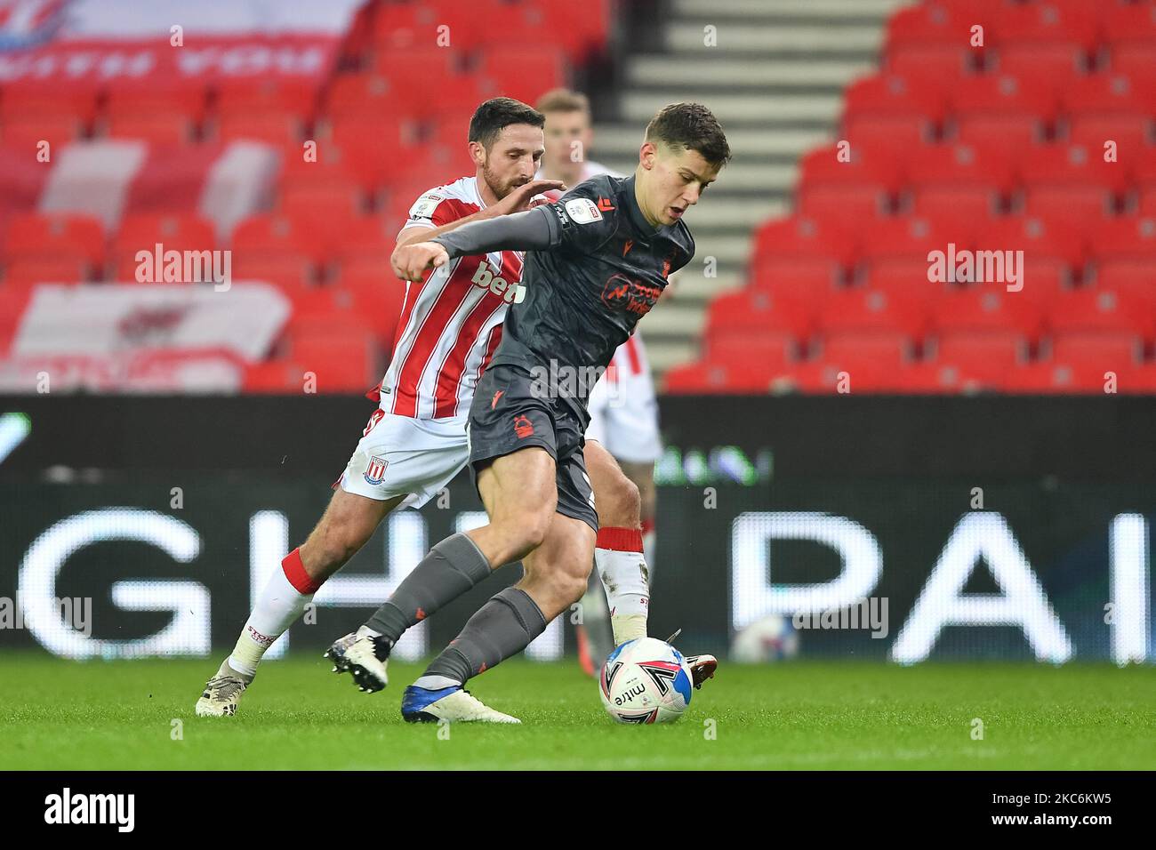 Ryan Yates (22) of Nottingham Forest in action during the Sky Bet ...