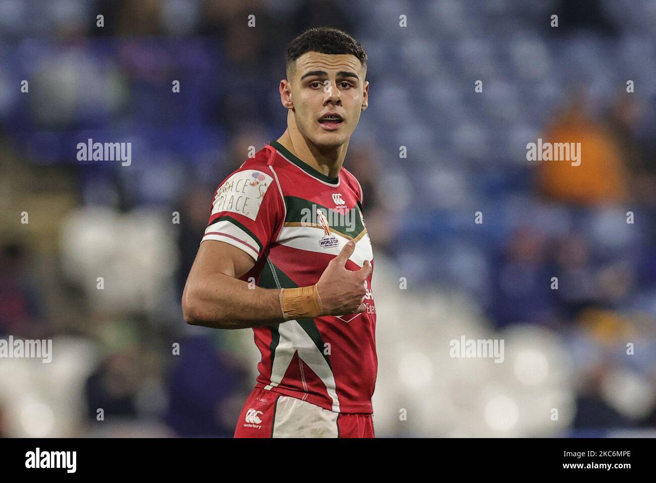 Huddersfield, UK. 04th Nov, 2022. Jacob Kiraz of Lebanon during the ...