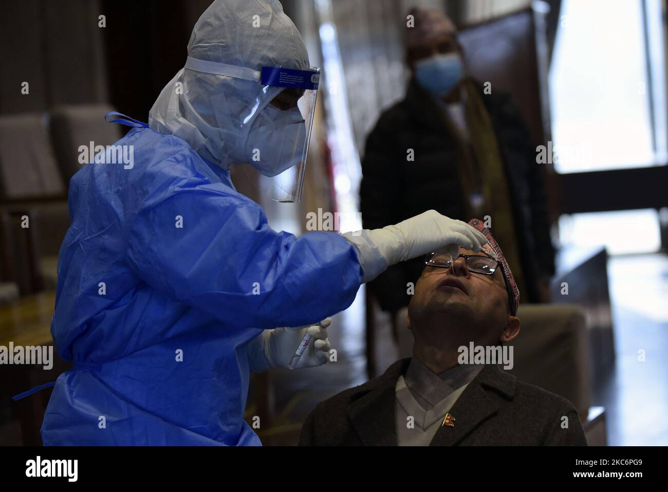 Mouth swab sample of house hi-res stock photography and images - Alamy