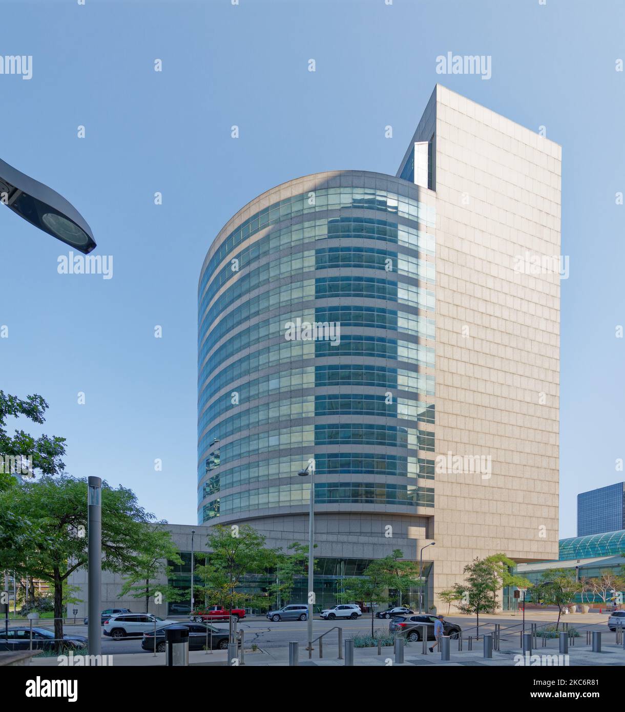 45 Erieview Plaza, former AT&T offices converted to apartments. Aka The ...