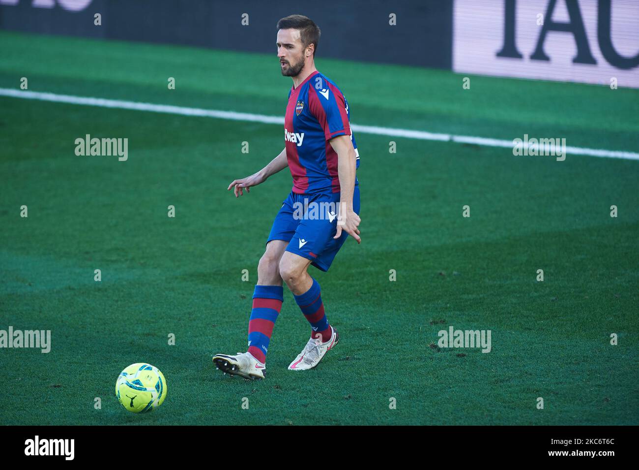Jorge Miramon of Levante UD during the La Liga Santander mach between ...