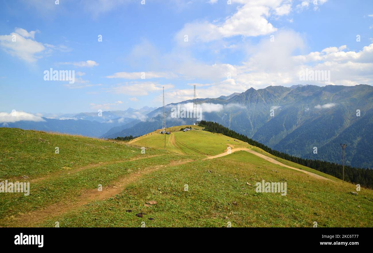 Gito Plateau, located in Rize, Turkey, is one of the most important ...
