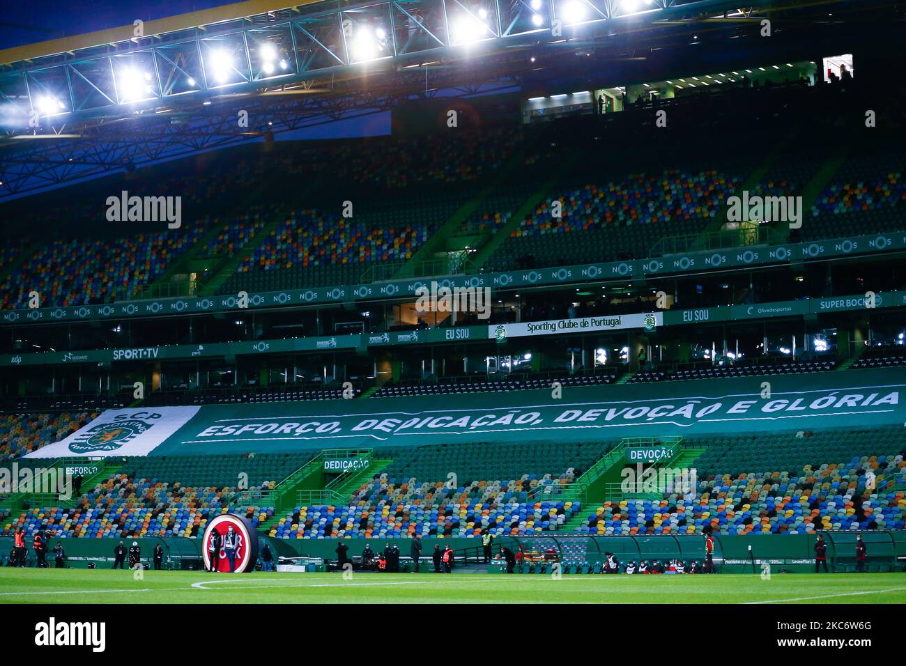 Estadio Jose Alvalade during the Liga NOS match between Sporting CP and ...
