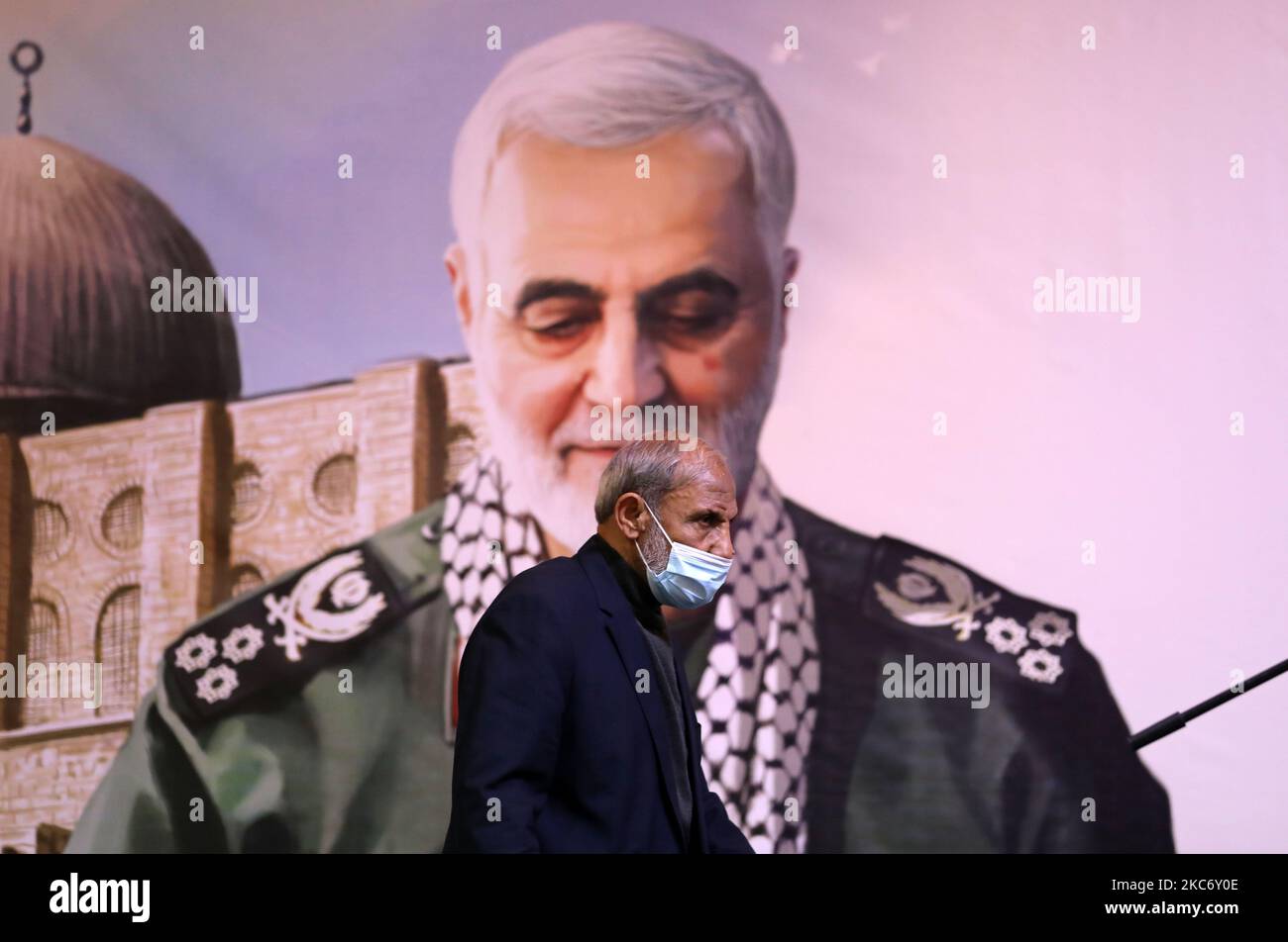 Hamas leader Mahmoud Al-Zahar during a ceremony marking the first ...