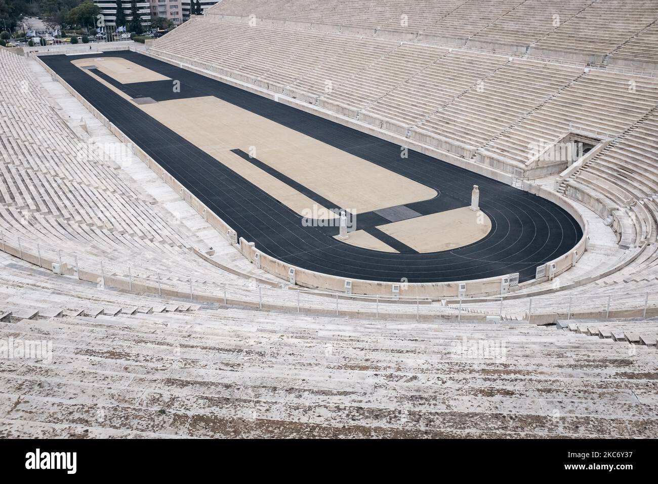 View of the Panathenaic Stadium (or Kallimarmaro), multi-purpose ...