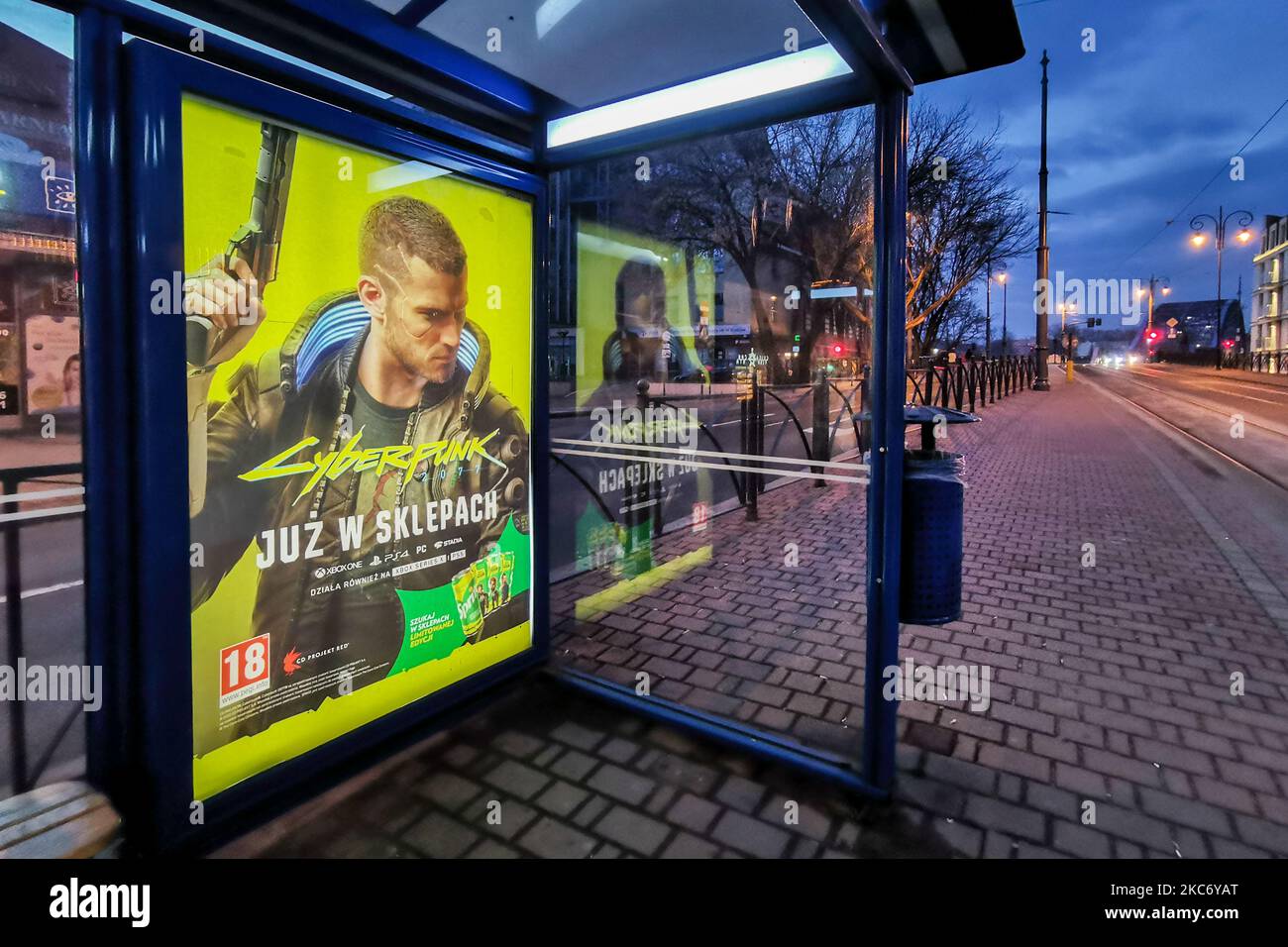 Cyberpunk 2077 poster hi-res stock photography and images - Alamy