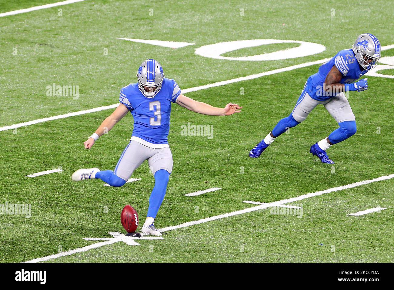 Detroit lions punter jack fox hi-res stock photography and images - Alamy