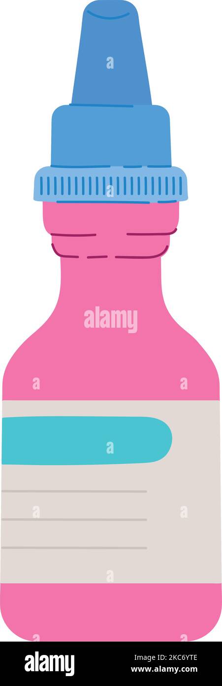 Pink medical dropper Cut Out Stock Images & Pictures - Alamy