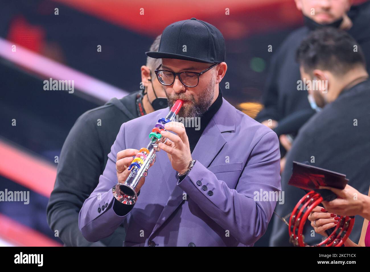 Berlin, Germany. 04th Nov, 2022. Coach and singer Mark Forster is on ...