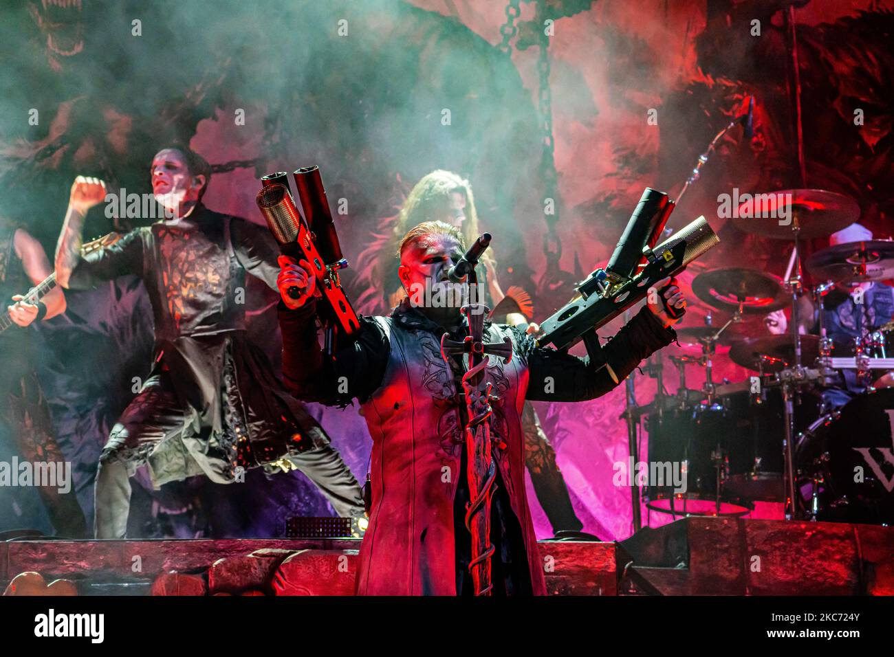 Power metal concert of the german band Powerwolf, in the XV edition of ...