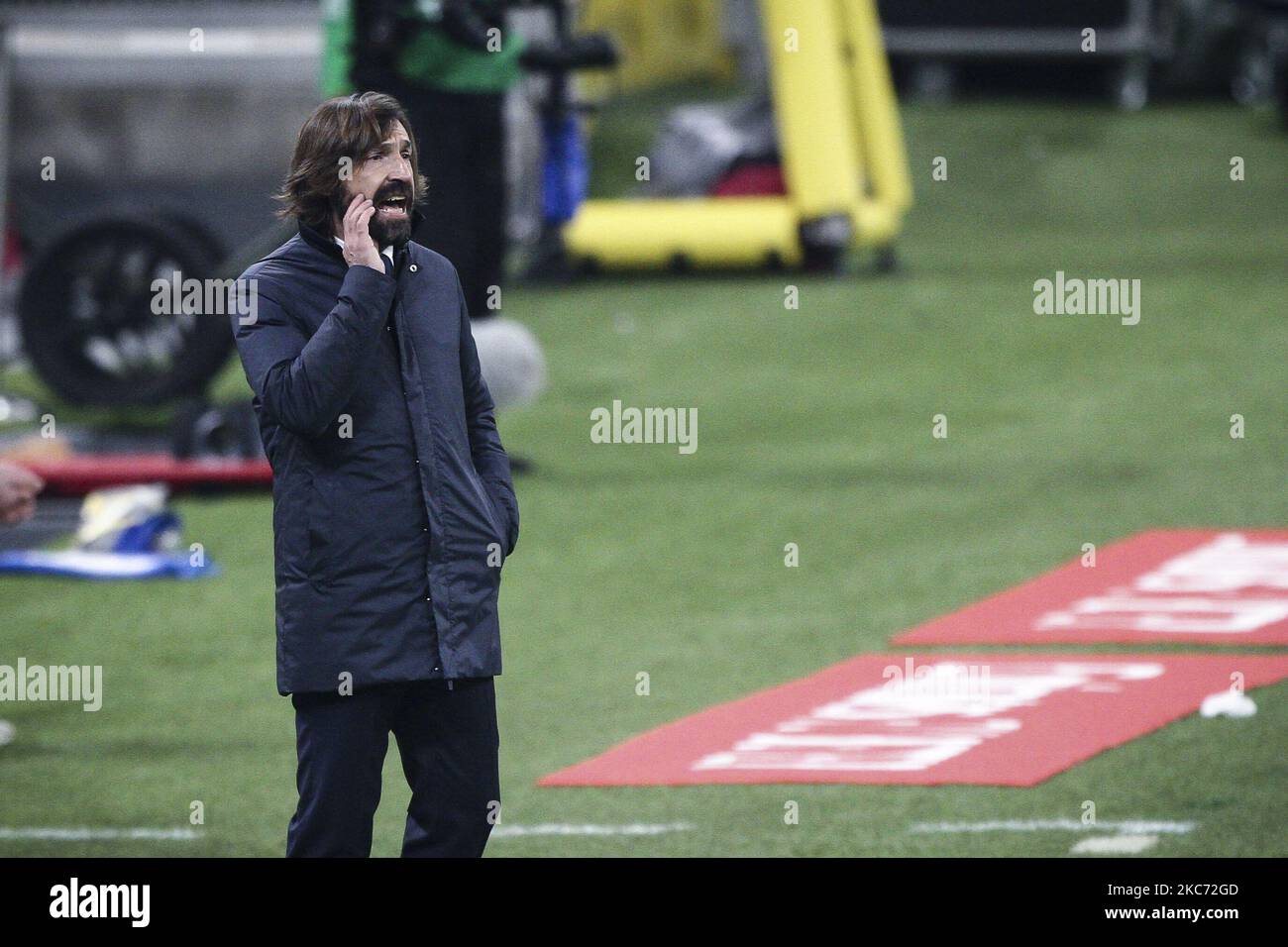 Pirlo serie team ac milan hi-res stock photography and images - Alamy