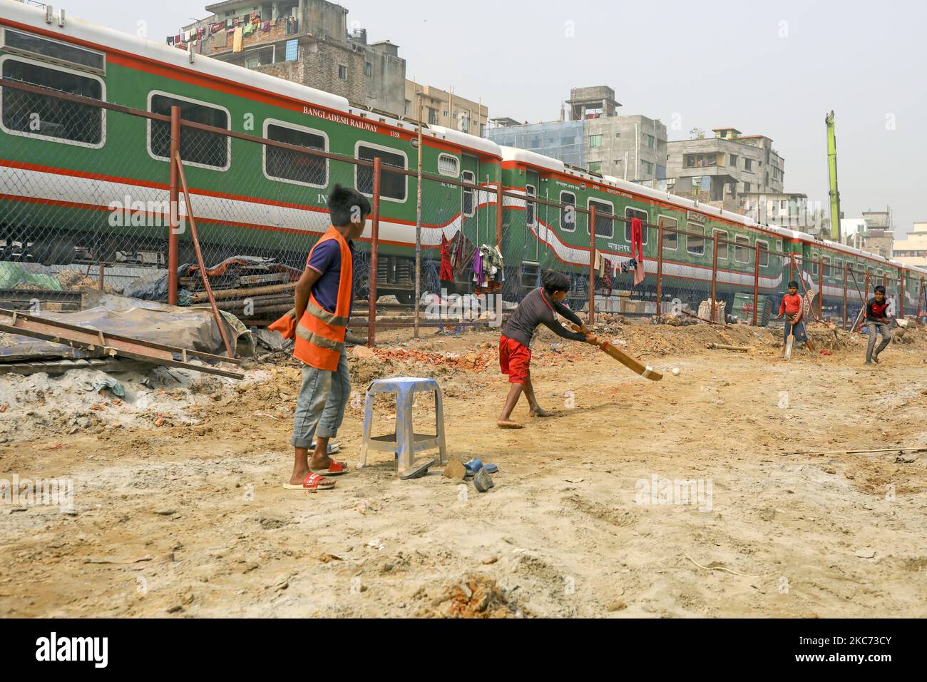 Tejgaon slum area hi-res stock photography and images - Alamy