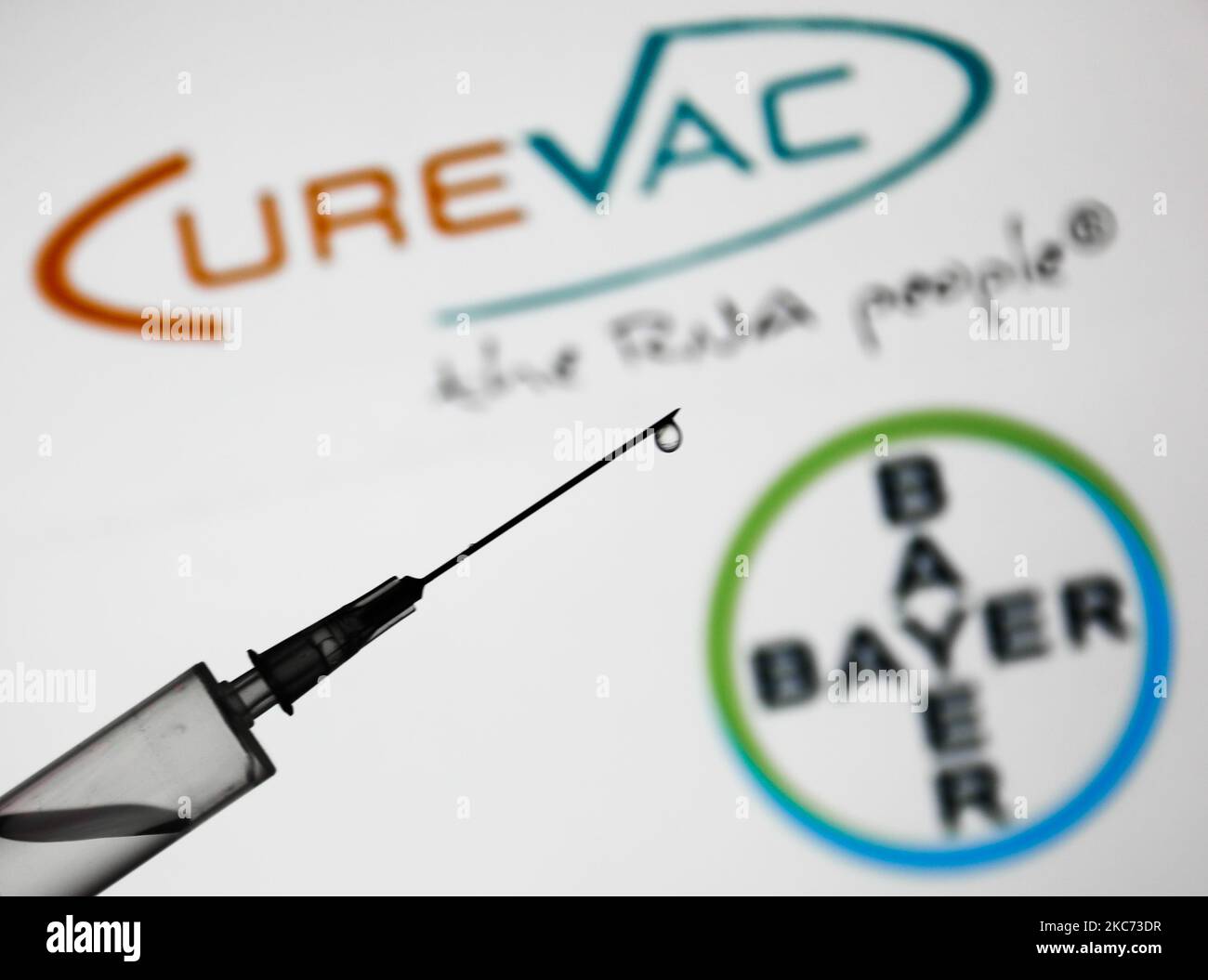 Curevac company logo hi-res stock photography and images - Alamy