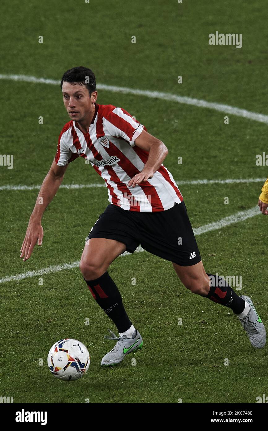 Mikel Vesga of Athletic in action during the La Liga Santander match ...