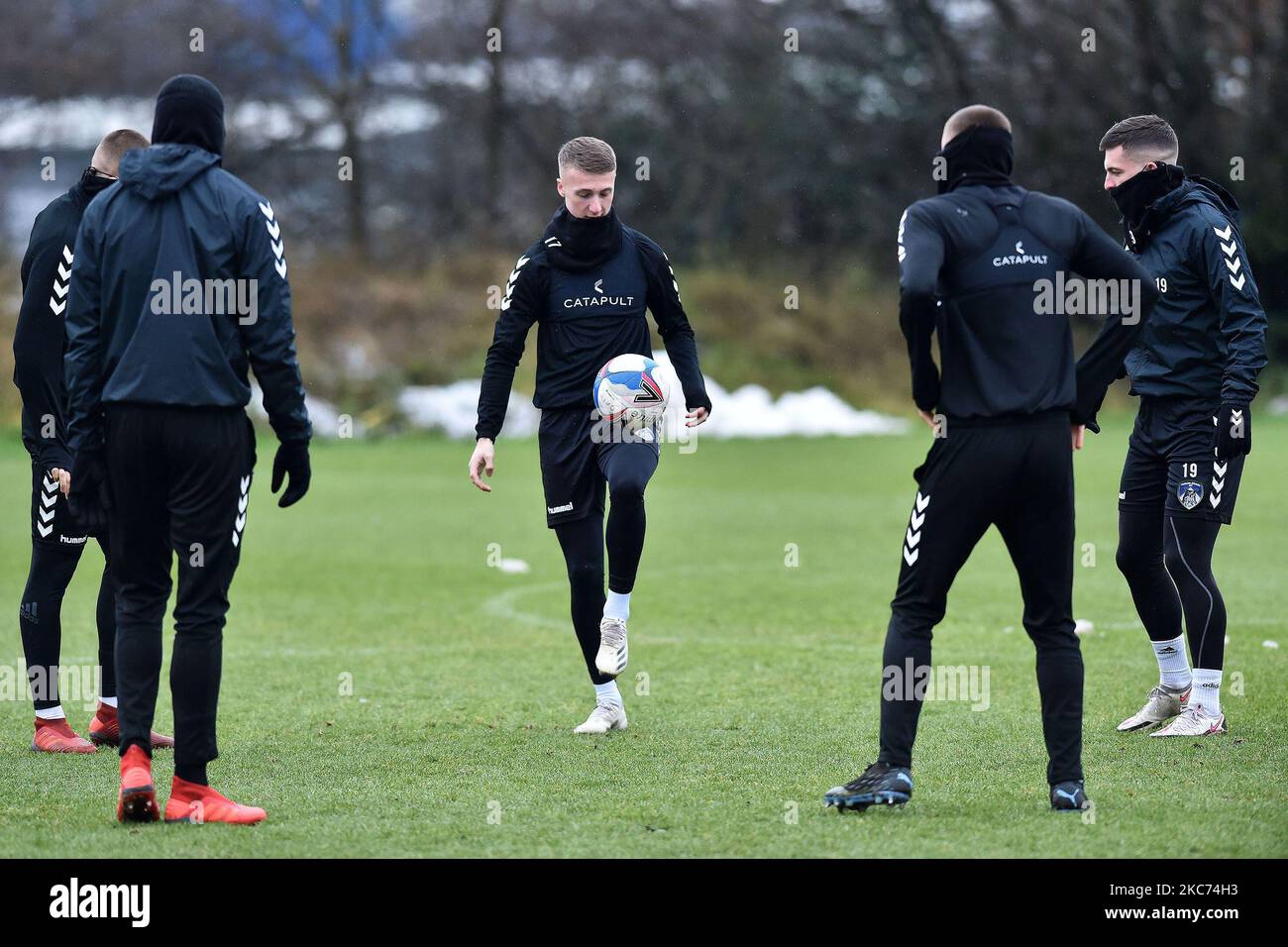 Oldham athletics jordan barnett hi-res stock photography and images - Alamy