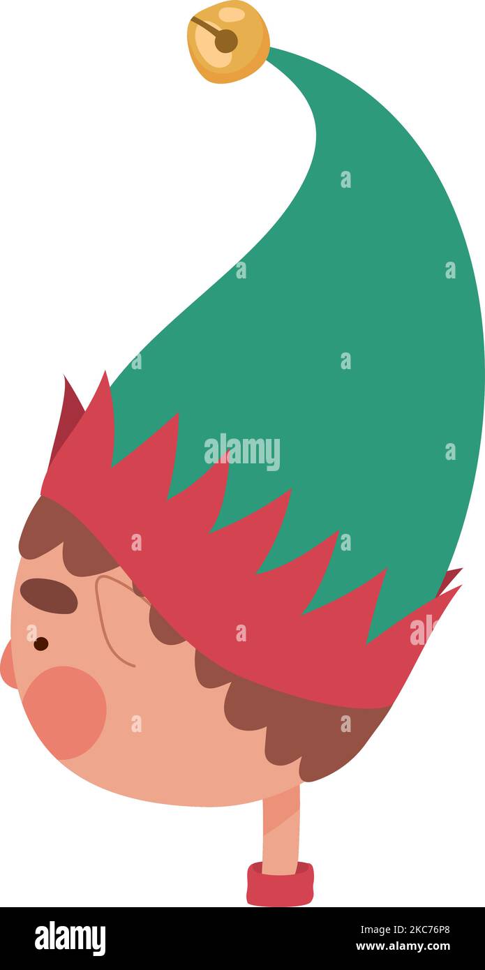 happy elfman face illustration Stock Vector Image & Art - Alamy