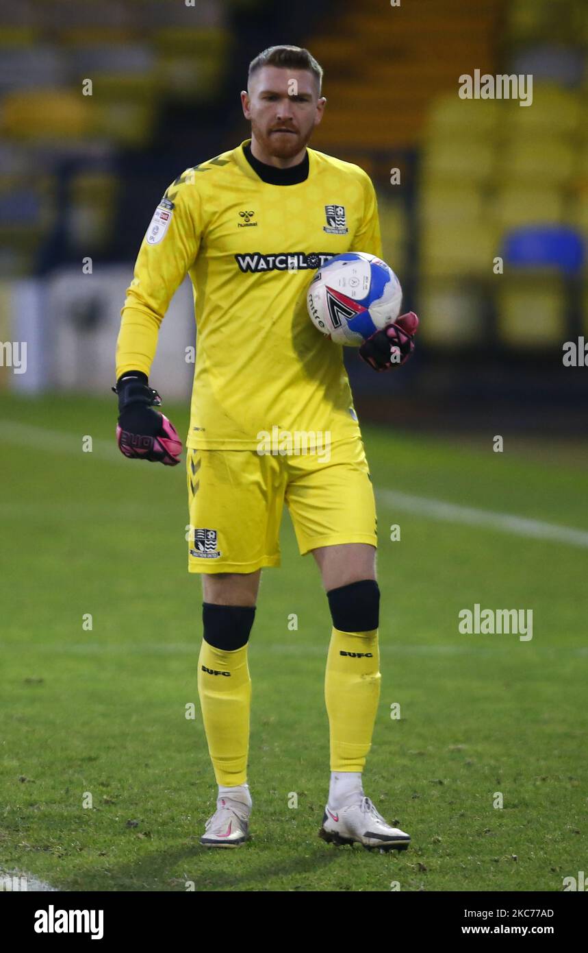 Mark Oxley of Southend United during Sky Bet League Two between ...