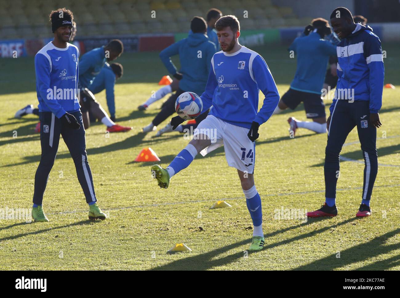 James Jones of Barrow during Sky Bet League Two between Southend United ...
