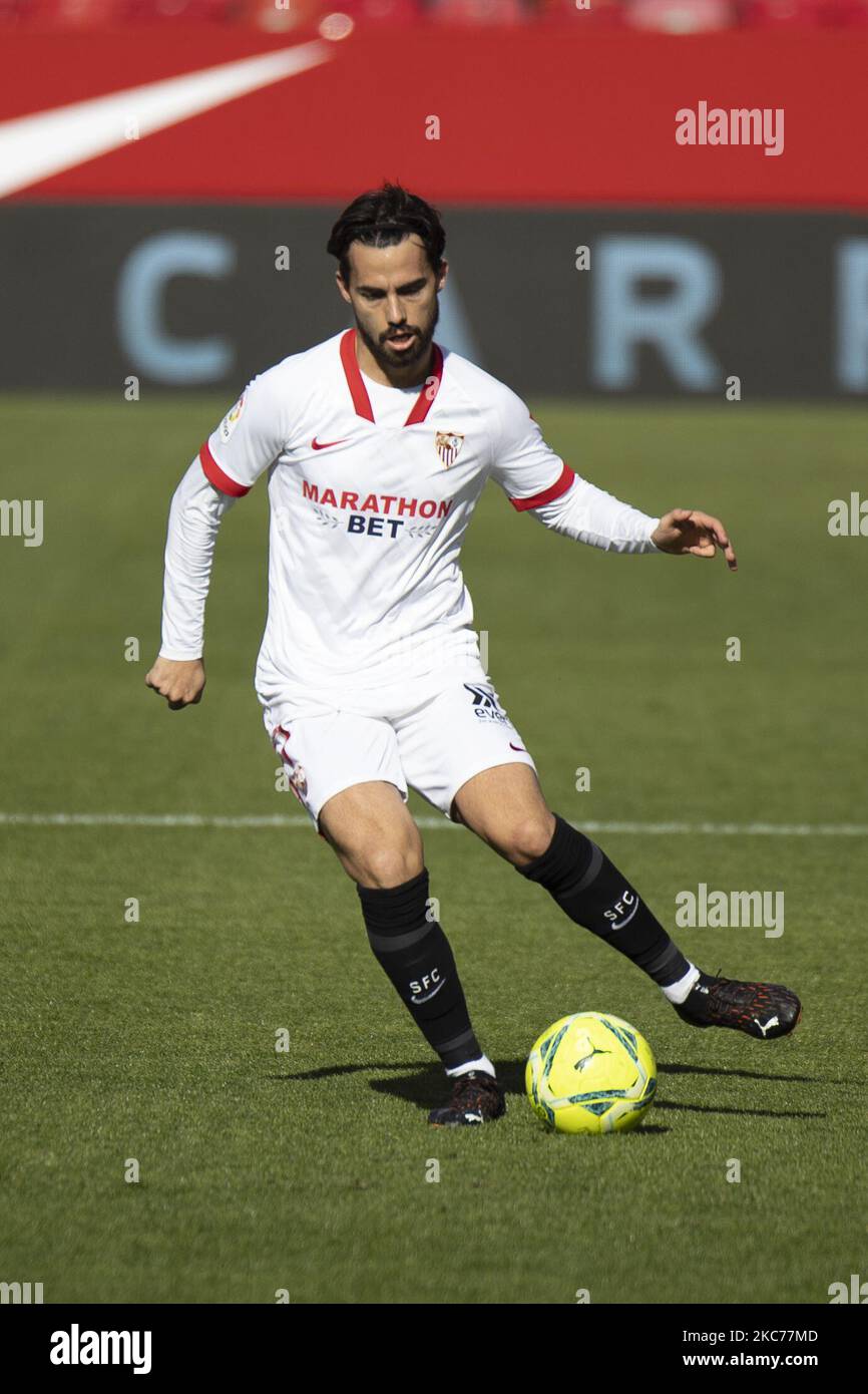Suso of Sevilla FC during the La Liga match between Sevilla FC and Real ...