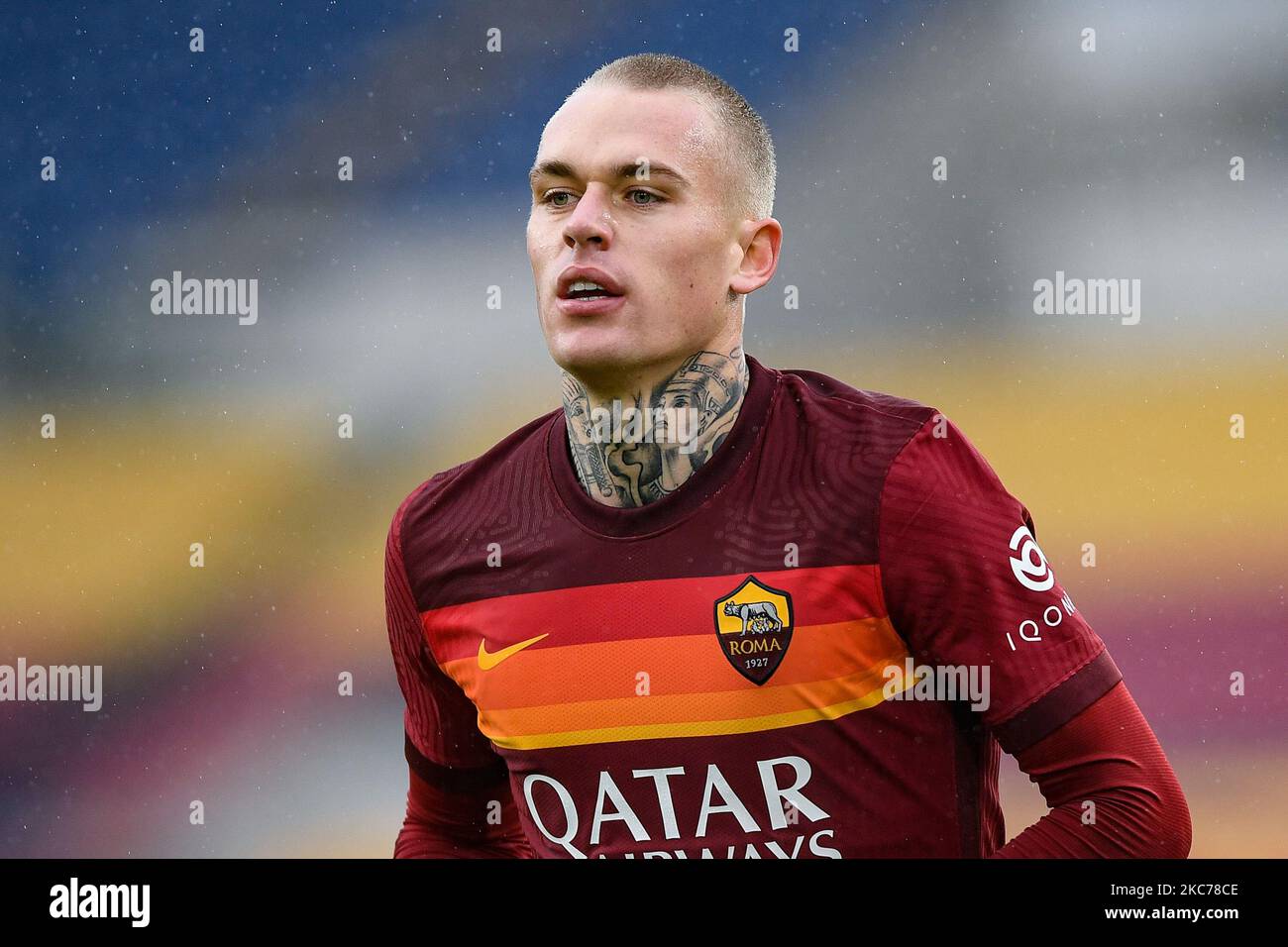 Rick Karsdorp of AS Roma during the Serie A match between AS Roma and ...