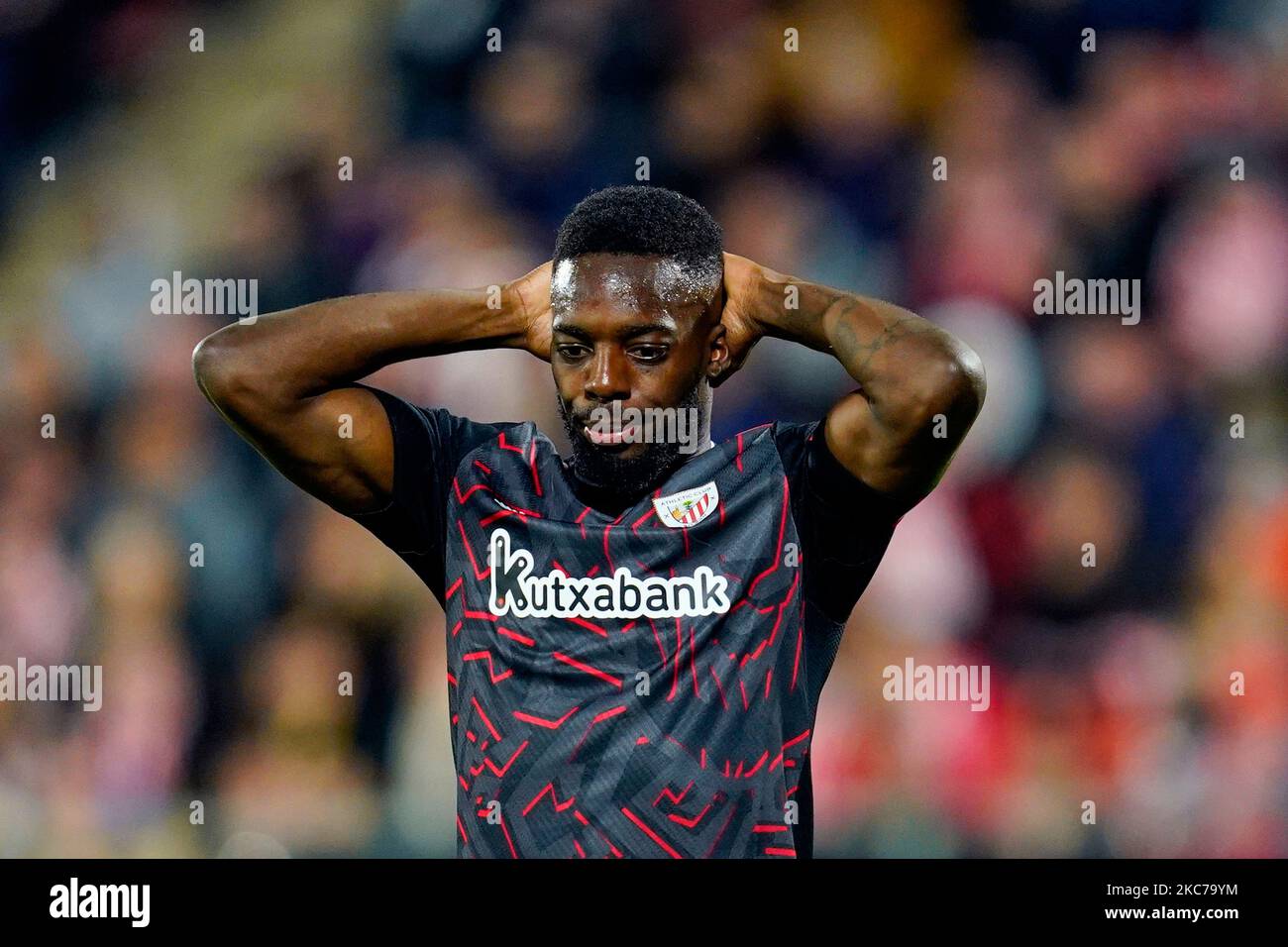 Inaki Williams of Athletic Club during the La Liga match between Girona ...